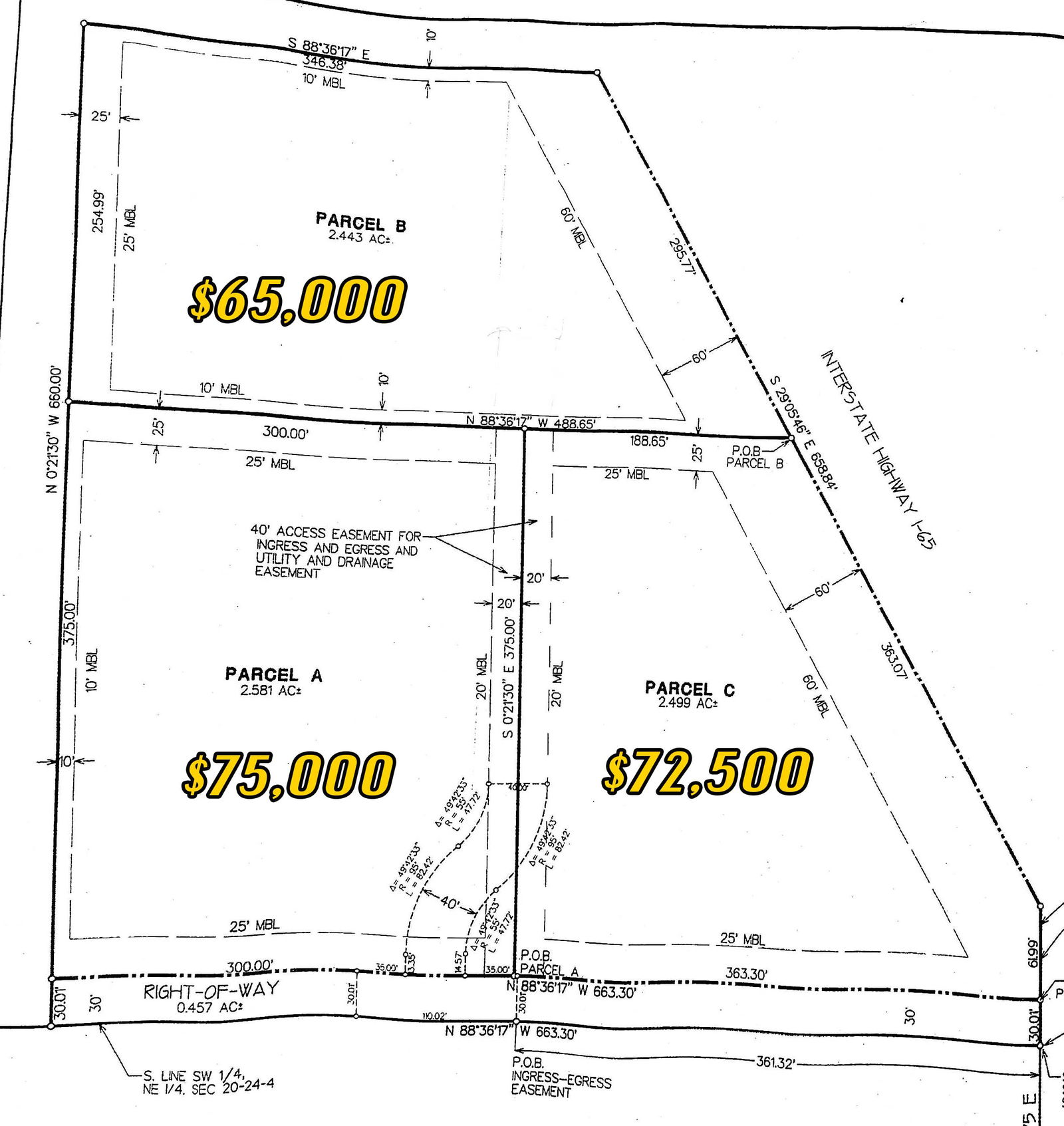 2.5+- Acre Building Lots for Sale West Lafayette - Farm Real Estate for ...