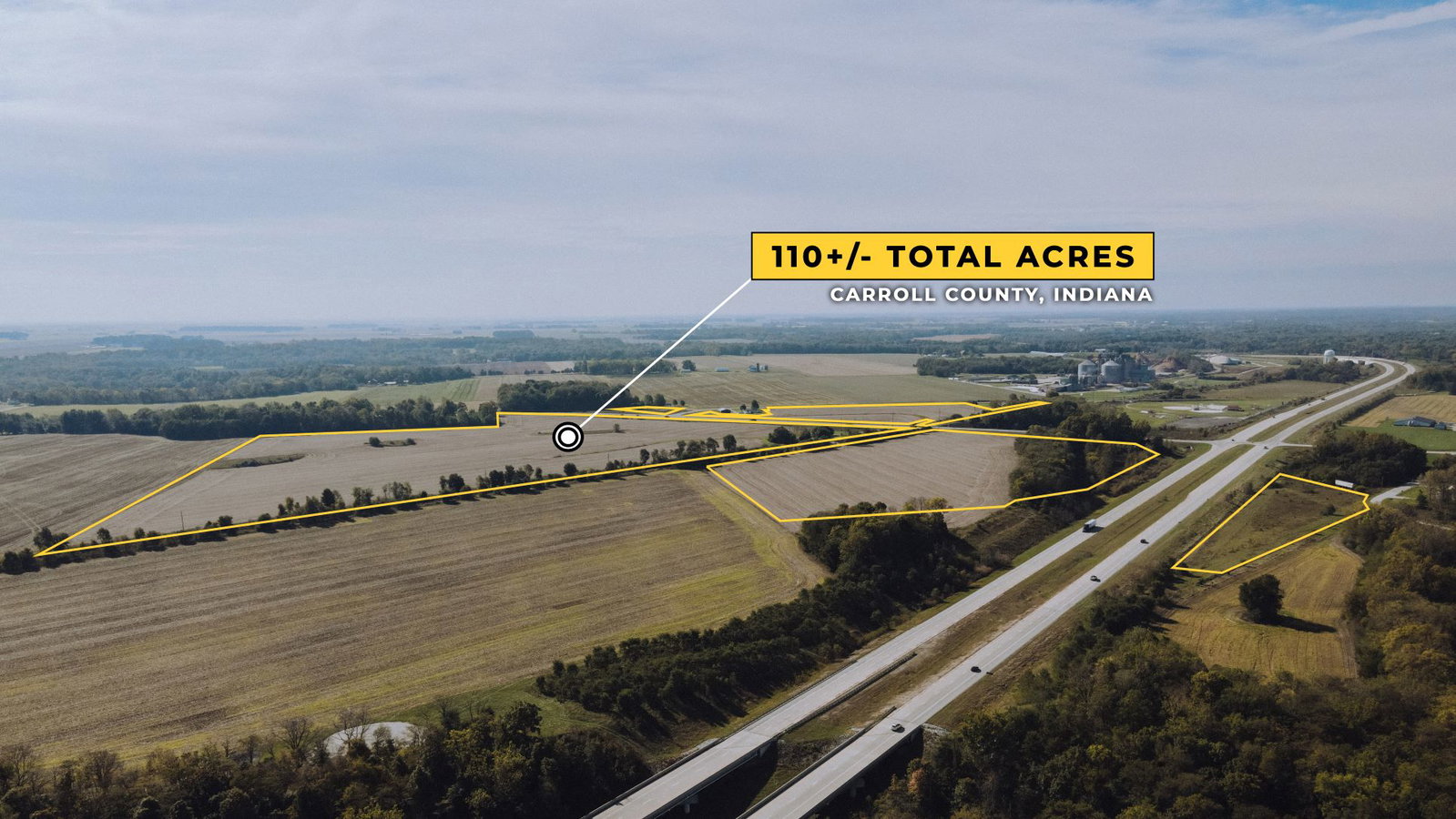 110+- Acres Carroll Co., IN Farmland Auction - Farm Real Estate for ...