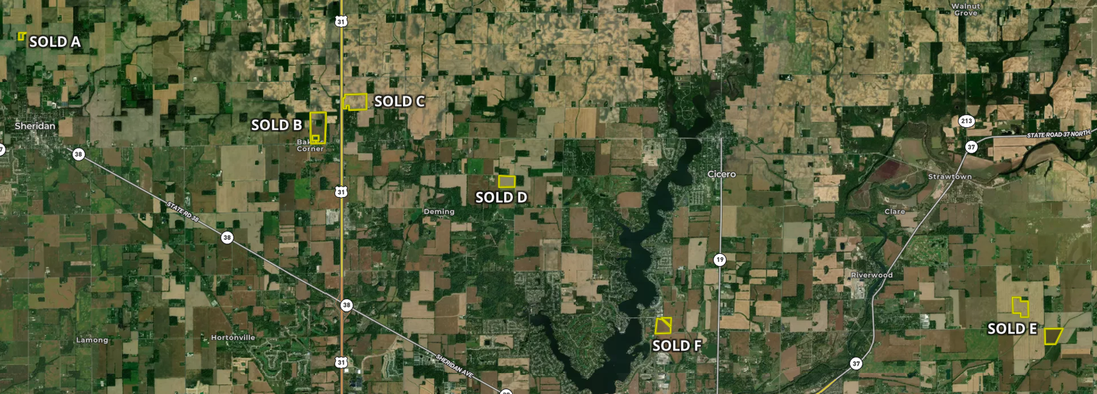 Hamilton County, Indiana 2024 Land Values & Sales Report - Price per acre